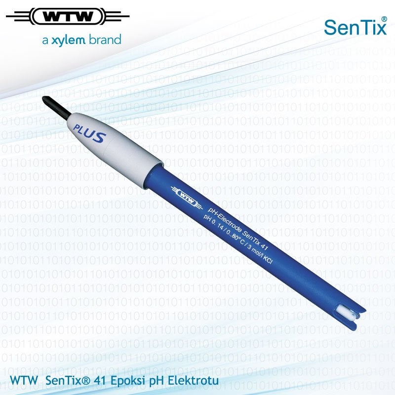 WTW Sentix® 41 Epoxy pH Elektrodu 0... 14 pH